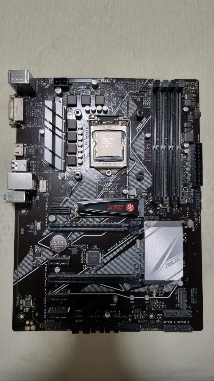 Kit Gamer Intel i7 + paca mãe Asus +HD M2 e Cooler Master - Peças de ...