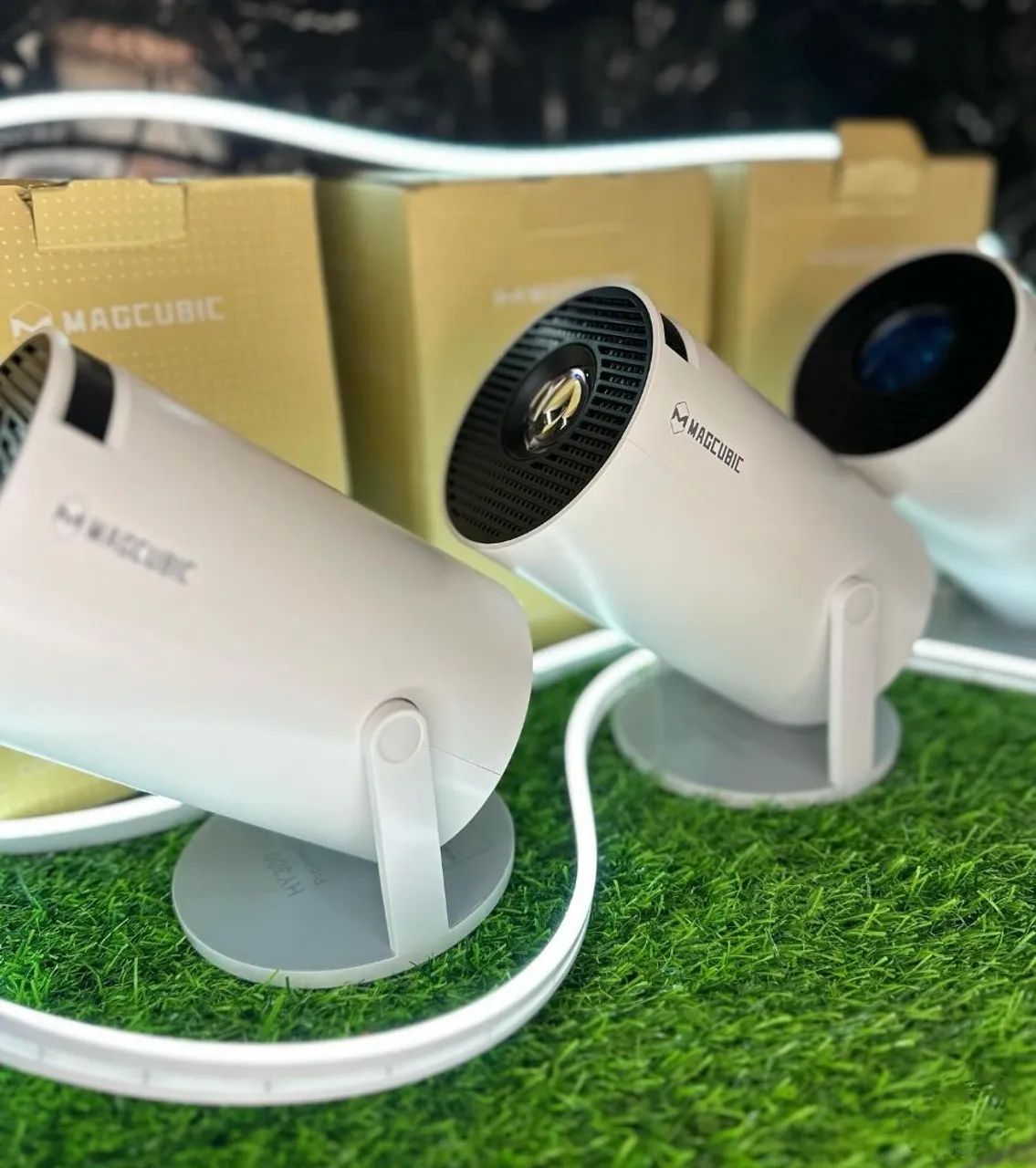 Smart Projetor HY300 PRO Wifi Portátil Magcubic Original - Projetores e ...