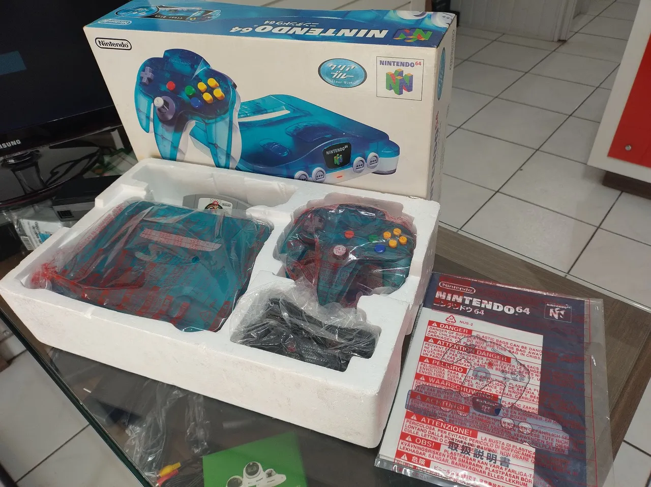 "nintendo 64" no Brasil