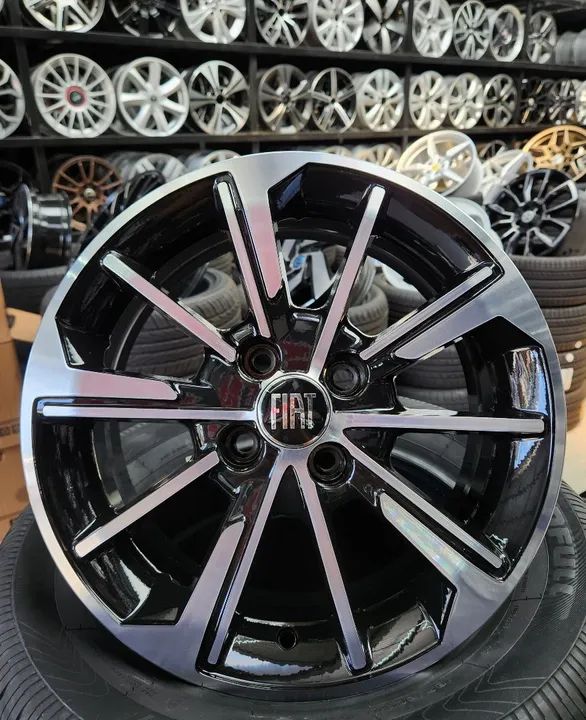 Jogo de rodas Fiat Cronos aro 14 novas - Peças para carros, vans e ...
