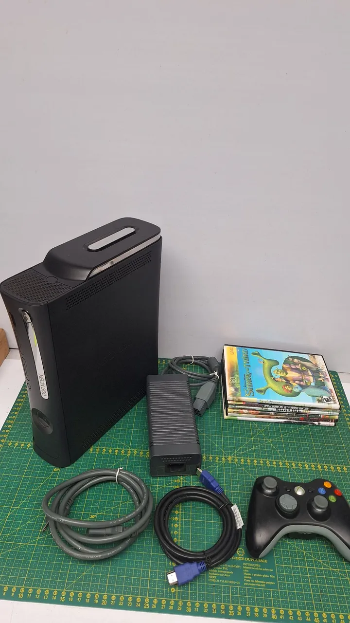 "xbox 360 fat" - Consoles de Vídeo Game no Brasil