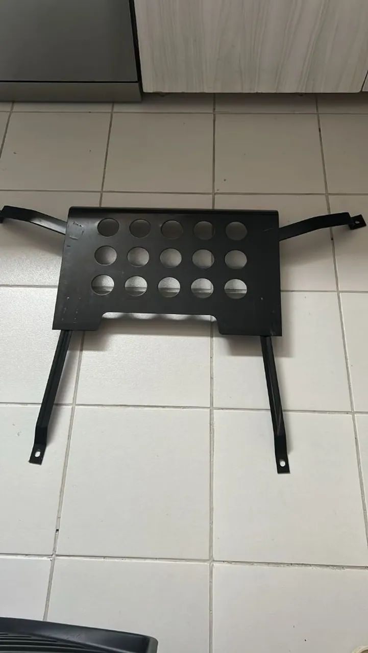 Peito de aço (Papo de fogo) protetor de Carter original do Honda New ...