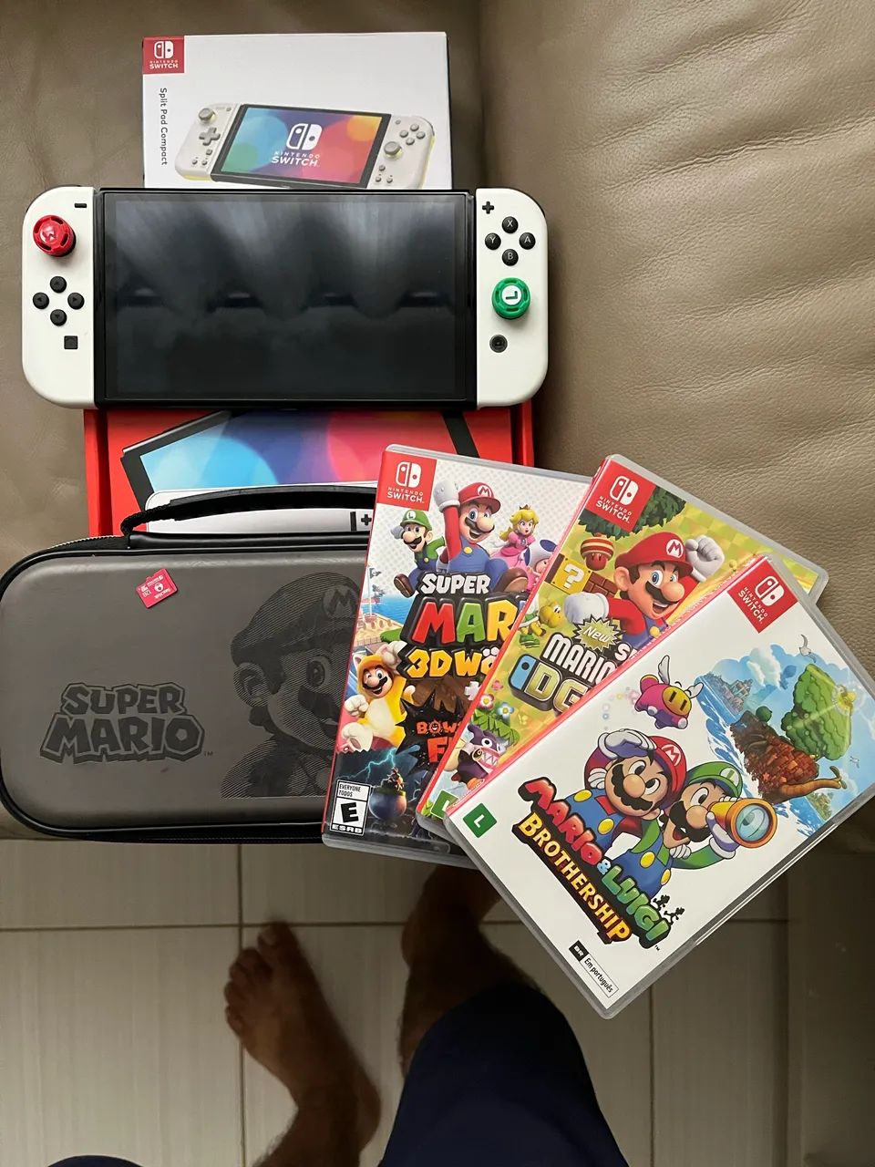 Nintendo Switch Oled - Jogos de Vídeo Game - Residencial Santos Dumont ...