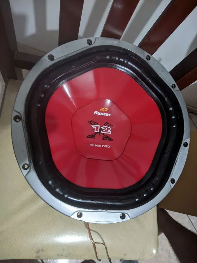 "subwoofer buster 12" no Brasil