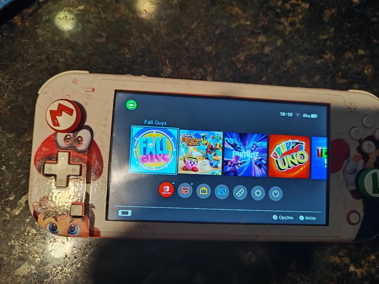 "nintendo switch lit" no Brasil