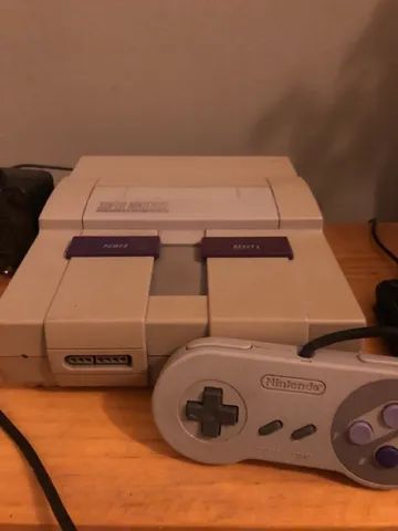 "super nintendo antigo" no Brasil