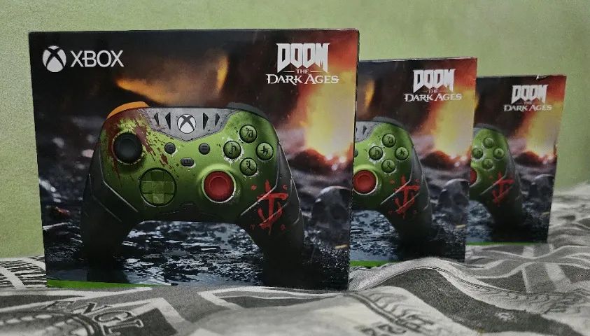Controle sem Fio Xbox DOOM: The Dark Ages Edição Limitada (Parcelo no ...