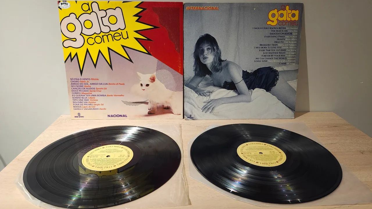 Discos de vinil da novela A Gata Comeu LP 1985 - CDs, DVDs etc - Liberdade, São Paulo 1375684668 ...