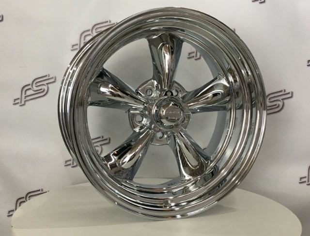 Jogo de Rodas American Racing Torq Thrust II Cromada Aro 18 /Talas 8 e ...