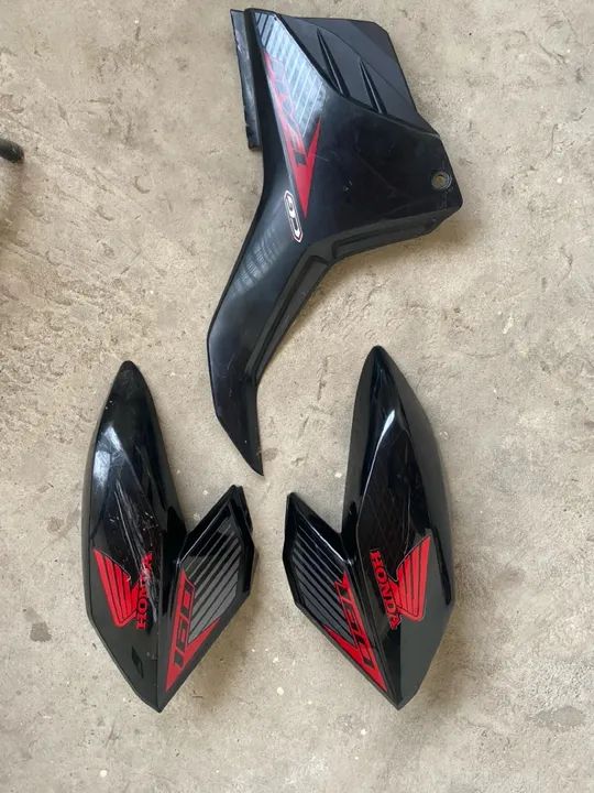 Asas da fan 160 e tampa lateral esquerda - Motos - Prazeres, Jaboatão ...