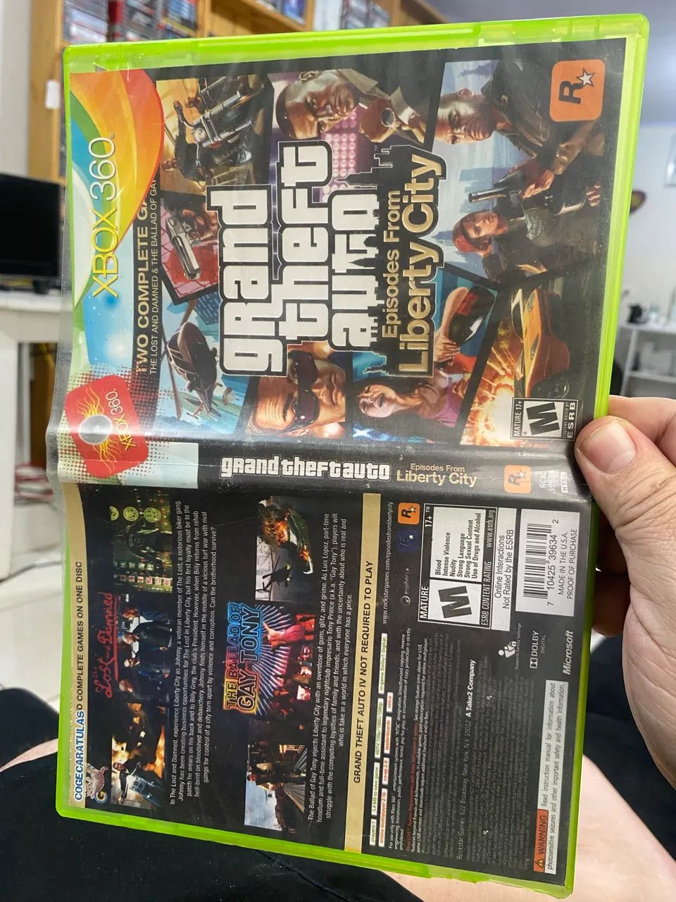 Gta Episodes Liberty City X Box 360 - Jogos de Vídeo Game - Atuba ...