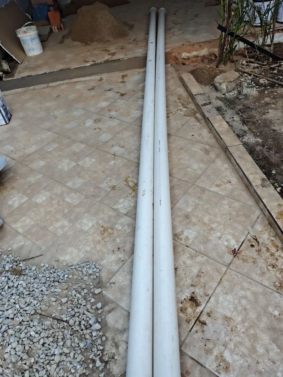 Canos PVC para Alvenaria - usado - Alvenaria - Residencial Ana Maria ...