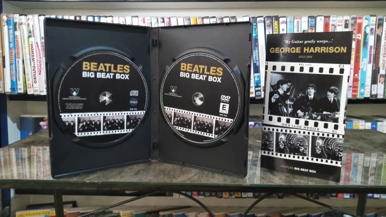 Dvd Box + Cd Beatles Big Beat Box (encarte Interno) - Original - CDs ...