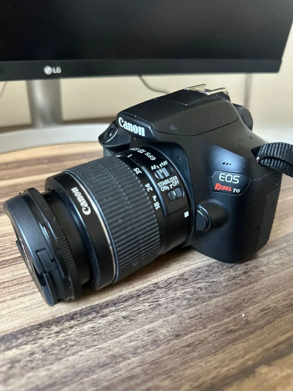 "canon t6" no Brasil