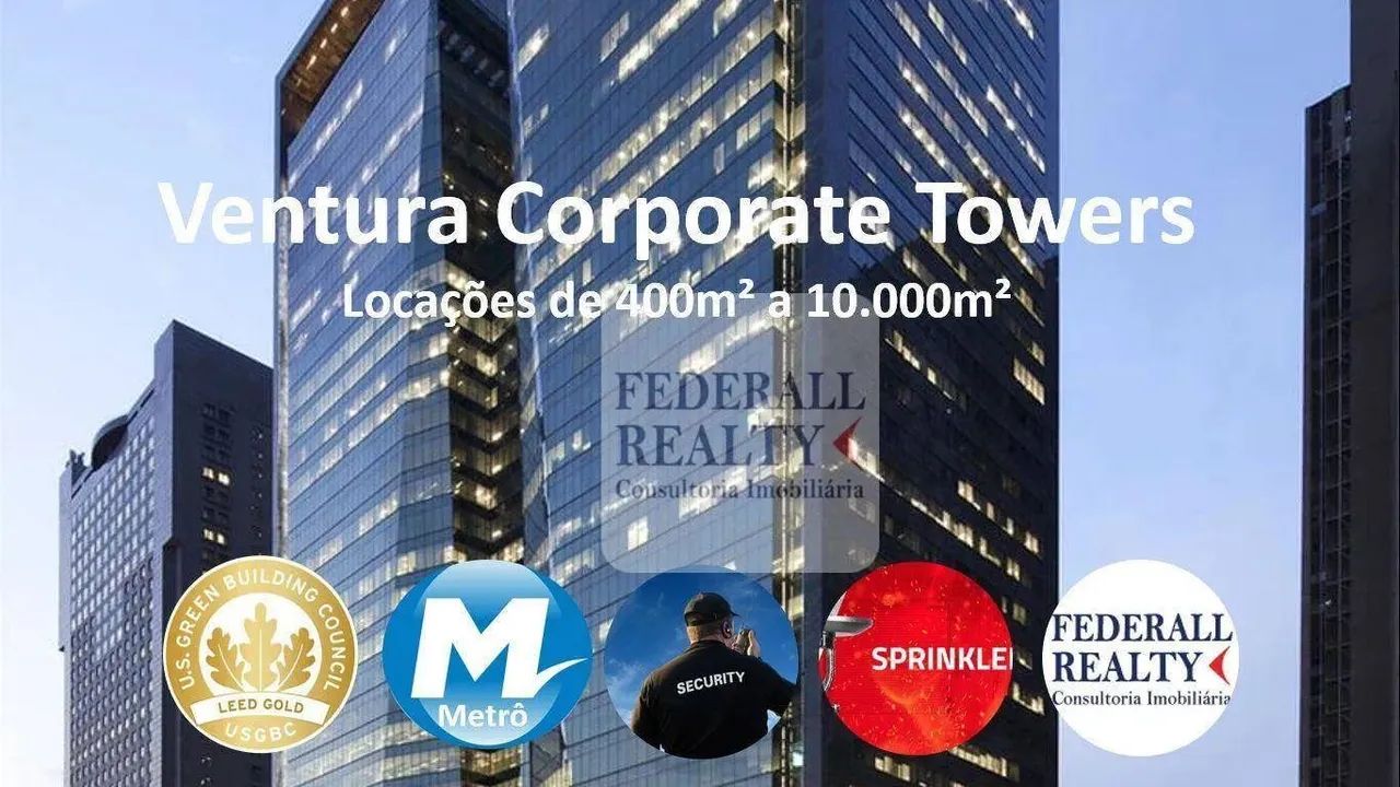 Aluguel de andar corporativo no Edifício Ventura Corporate Towers - Comércio e indústria ...