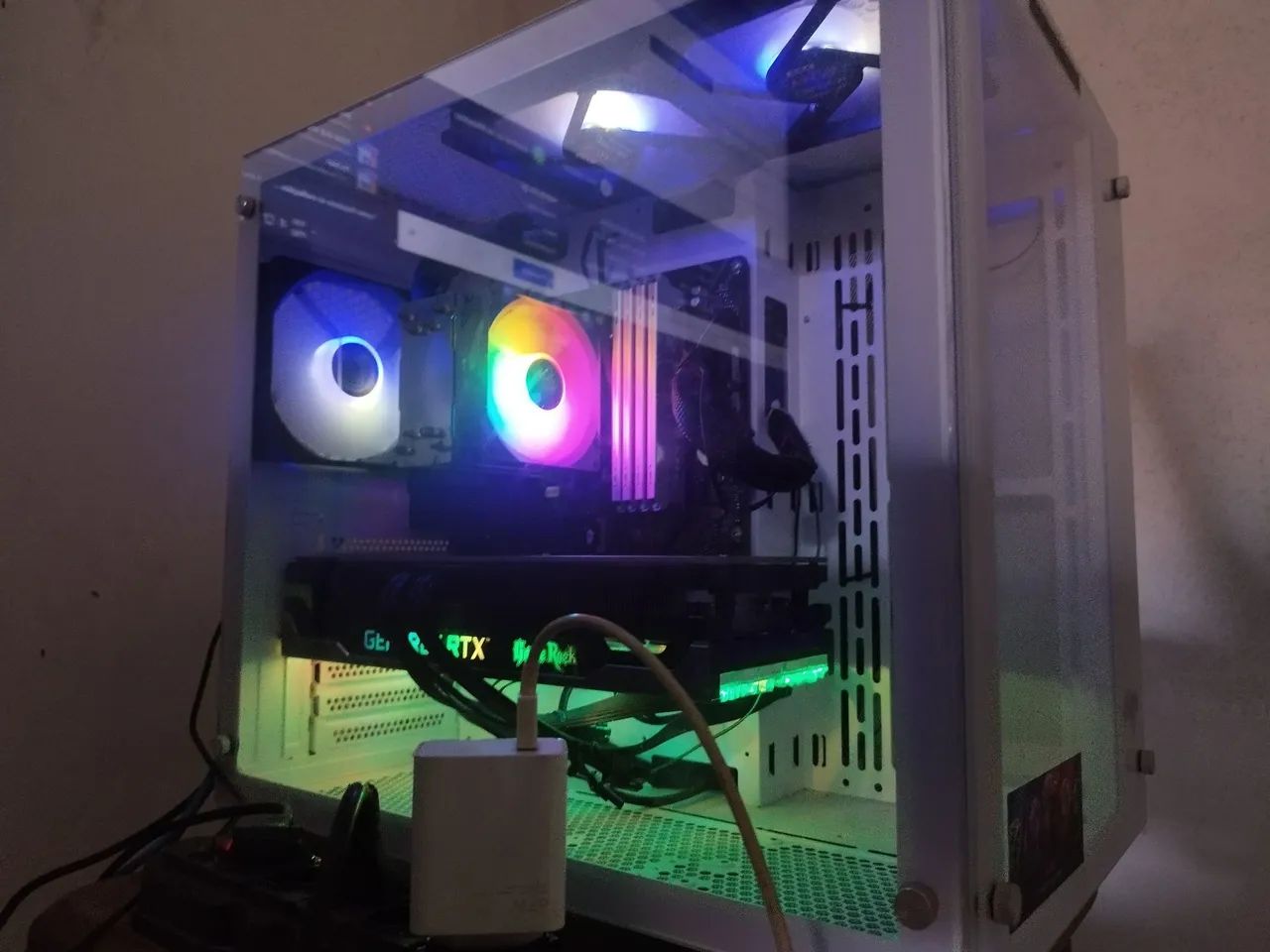 Pc gamer com rtx 3070 game rock edition - Computadores e Desktops ...