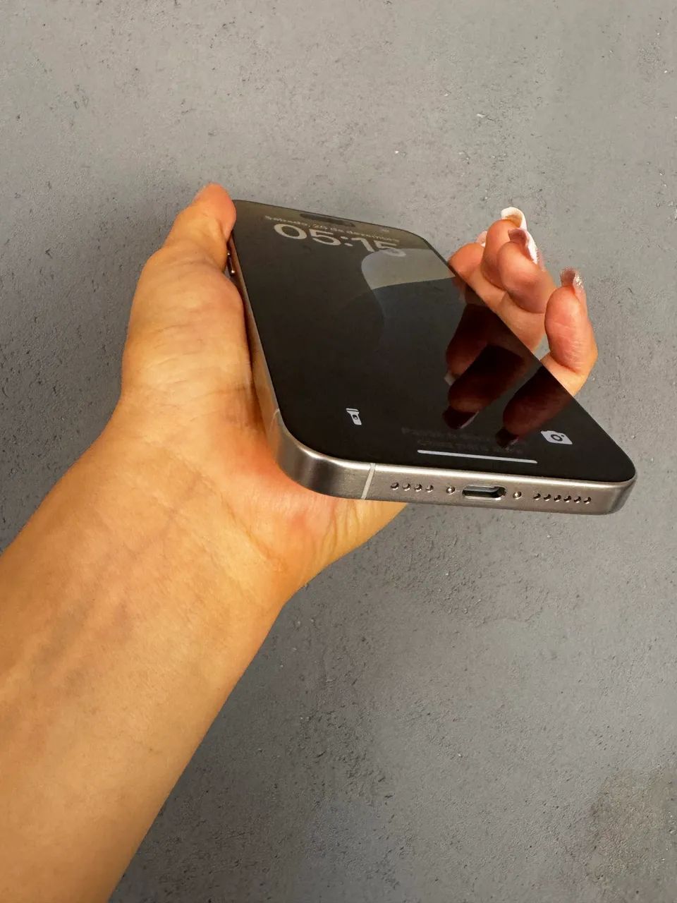 iPhone 15 pro max 256 gigas white titanium - Celulares e Smartphones ...