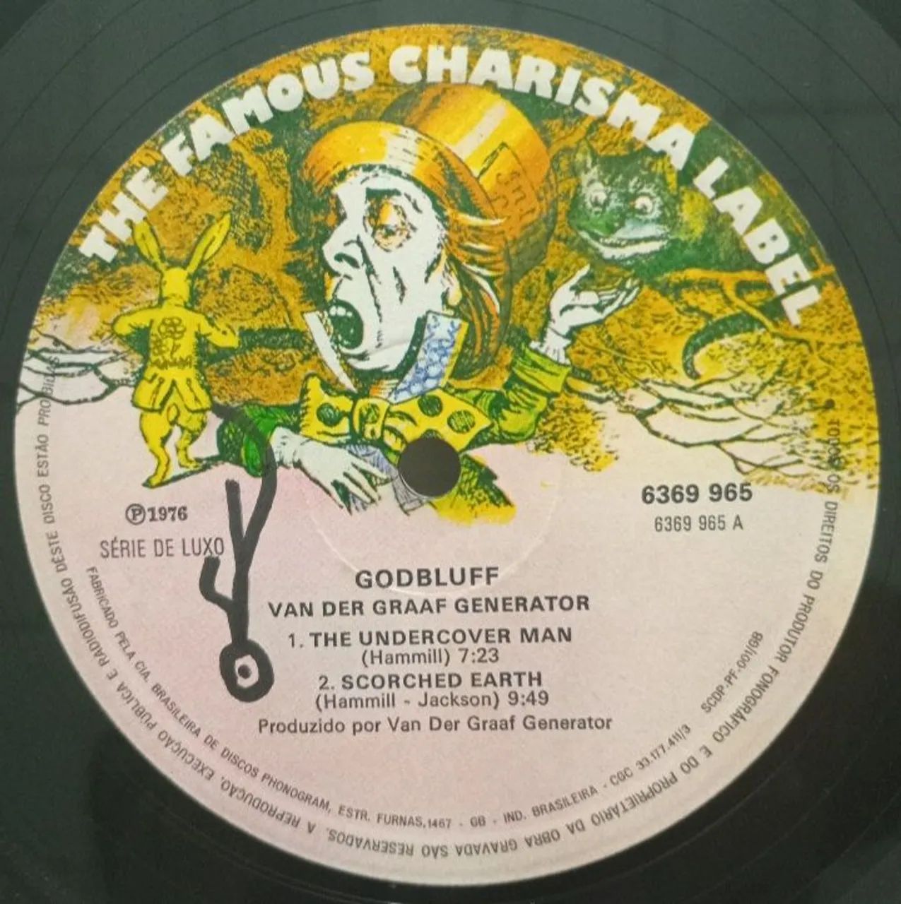 LP Vinil Van Der Graaf Generator 1975 Godbluff/ Nacional de época ...