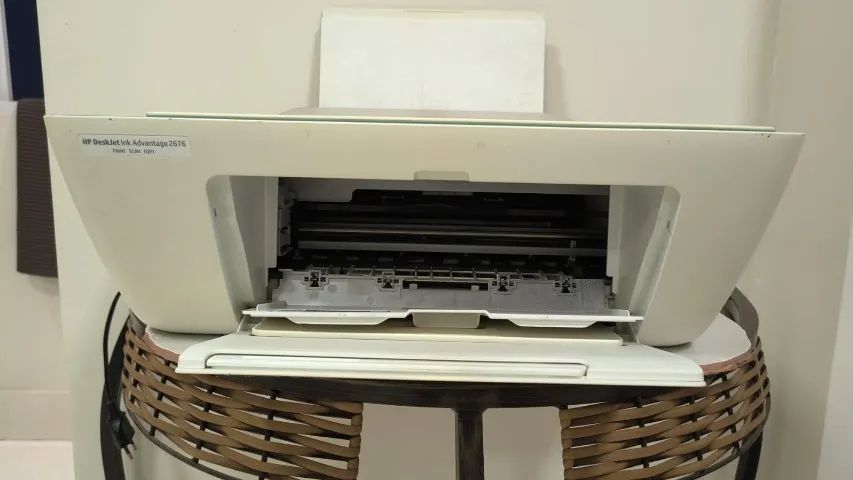 Impressora Multifuncional HP DeskJet 2600 - Wi-Fi, Scanner e Cópia ...