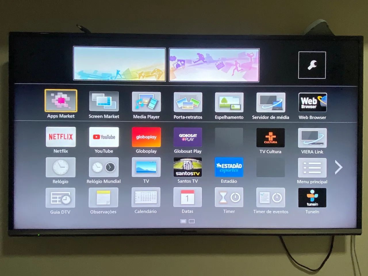 "smart tv 42 polegadas panasonic" no Brasil