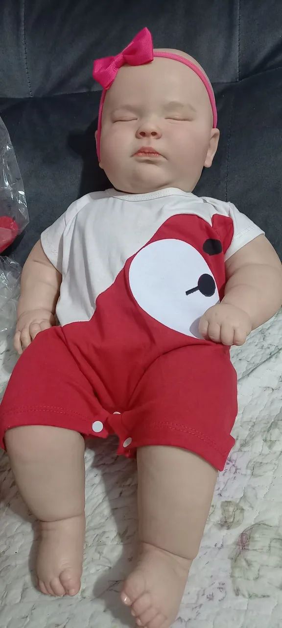 Boneca reborn bem grandona NOVA bebe reborn - Brinquedos e Jogos ...