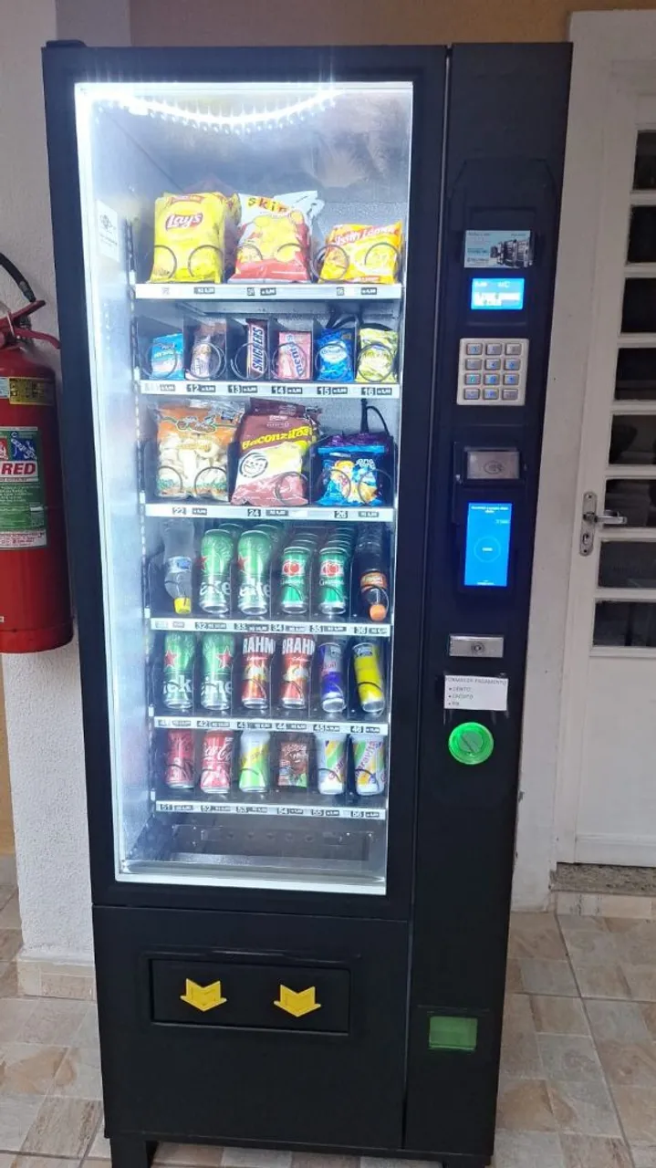 "vending machine" no Brasil