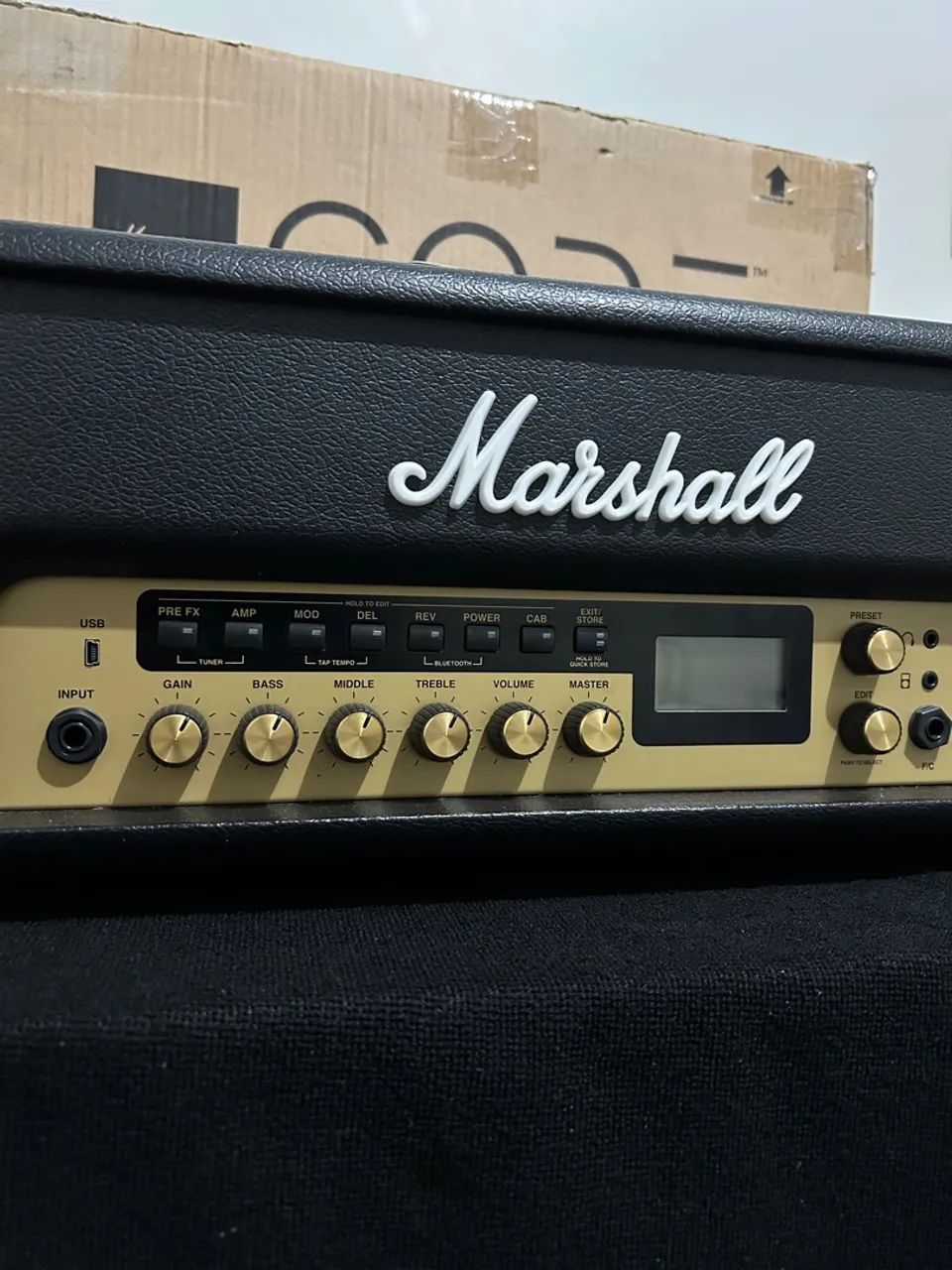 Amplificador Marshall Code 100H Cabeçote - Instrumentos musicais ...