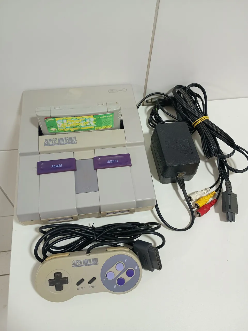 "super nintendo original" no Brasil