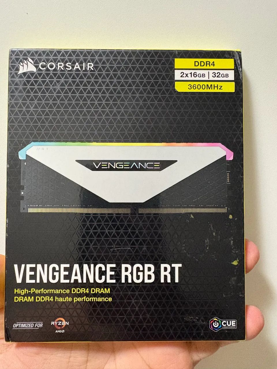 Memória Corsair Vengeance RGB RT 32GB 3600mhz - LACRADO - Memória RAM ...