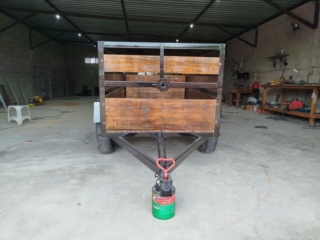 Reboque 1.10 x 1.80 x 80 com nota fiscal - Peças para carros, vans e ...