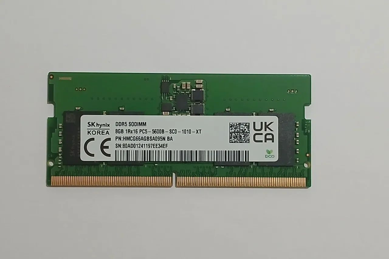 Memória Notebook 8GB DDR5 5600MHz - Memória RAM - Campo Grande, Rio de ...