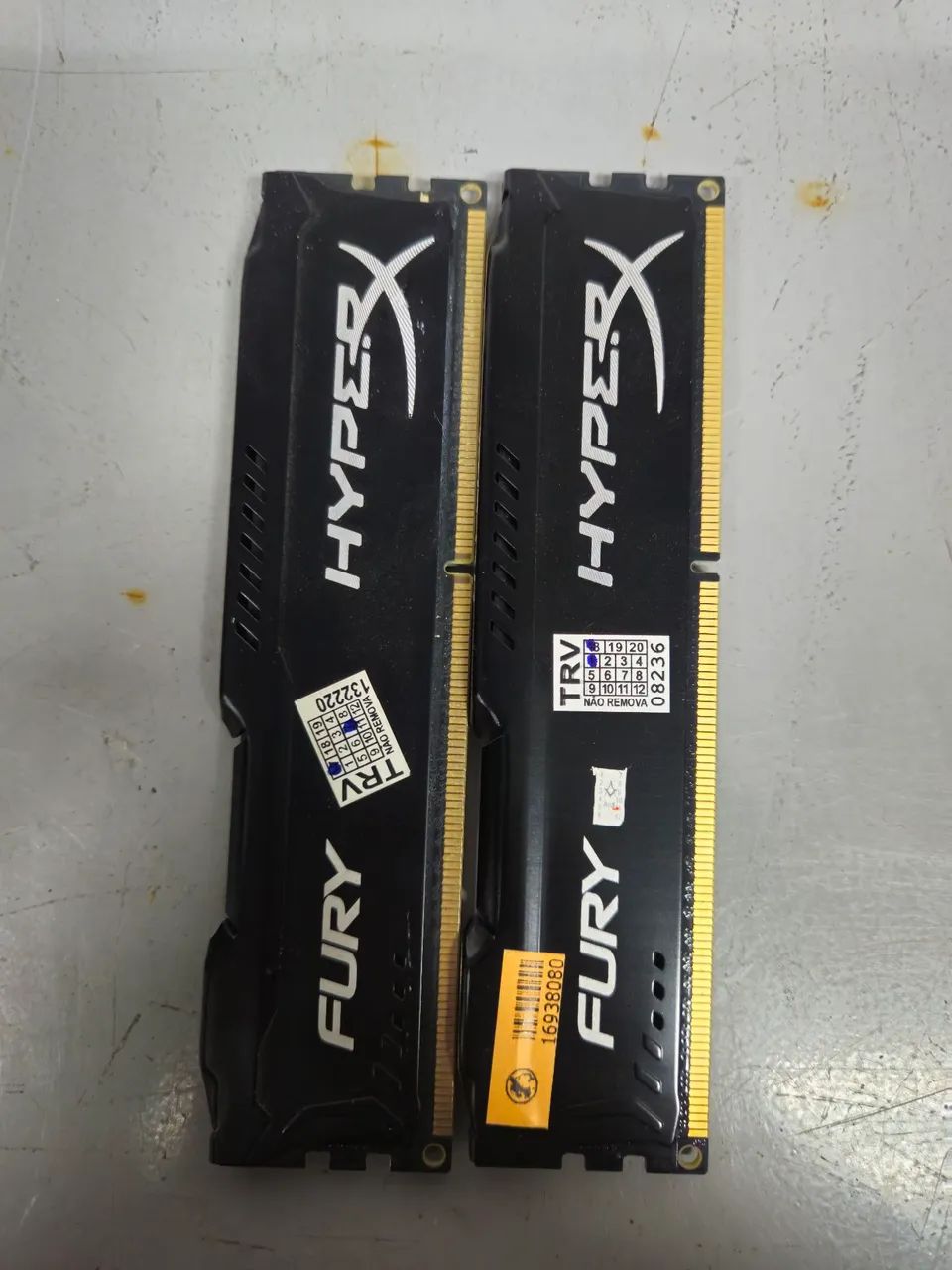 2 Memórias RAM DDR3 HyperX 4GB cada. - Memória RAM - Parque Duque ...