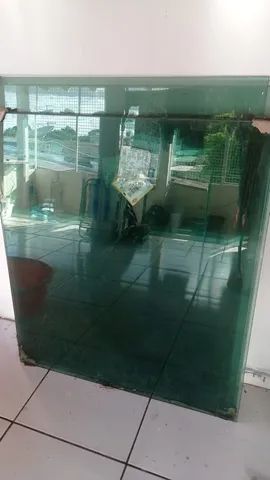 "vidro temperado verde 8mm" no Brasil