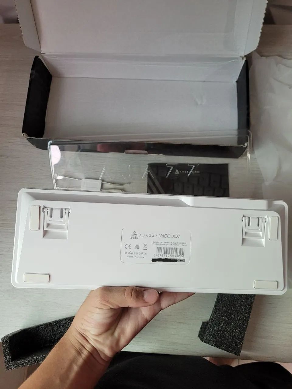 Teclado Ajazz AK680 MAX Magnético wired (novo) Faço envio olx pay ...