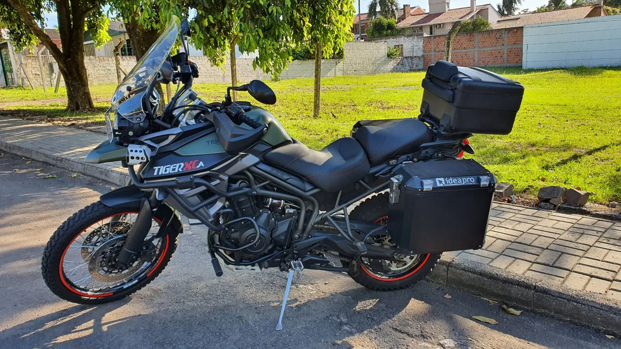 Motos Triumph Tiger 800 XCA no Brasil