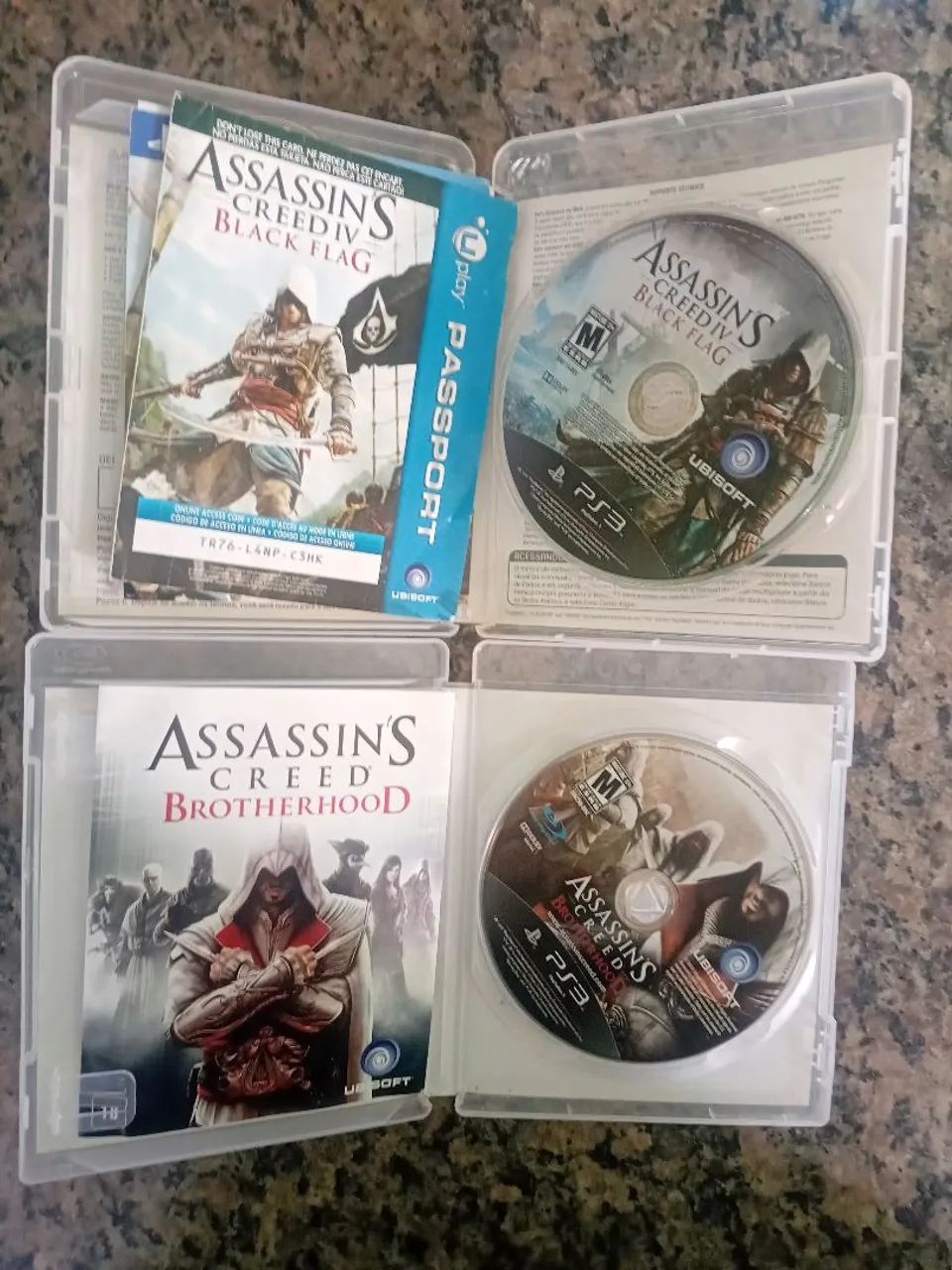 Assassin's Creed Black Flag + Brotherhood - Jogos de Vídeo Game - Santa ...