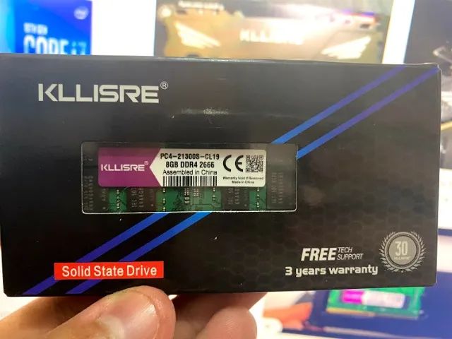 Memoria RAM 8Gb ddr4 2666MHZ Kllisre Notebook - Produto Novo - Pronta ...