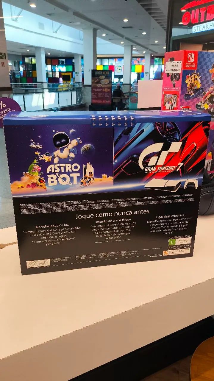 Vendo PS5 slim com 2 jogos - Consoles de Vídeo Game - Eurico Salles ...