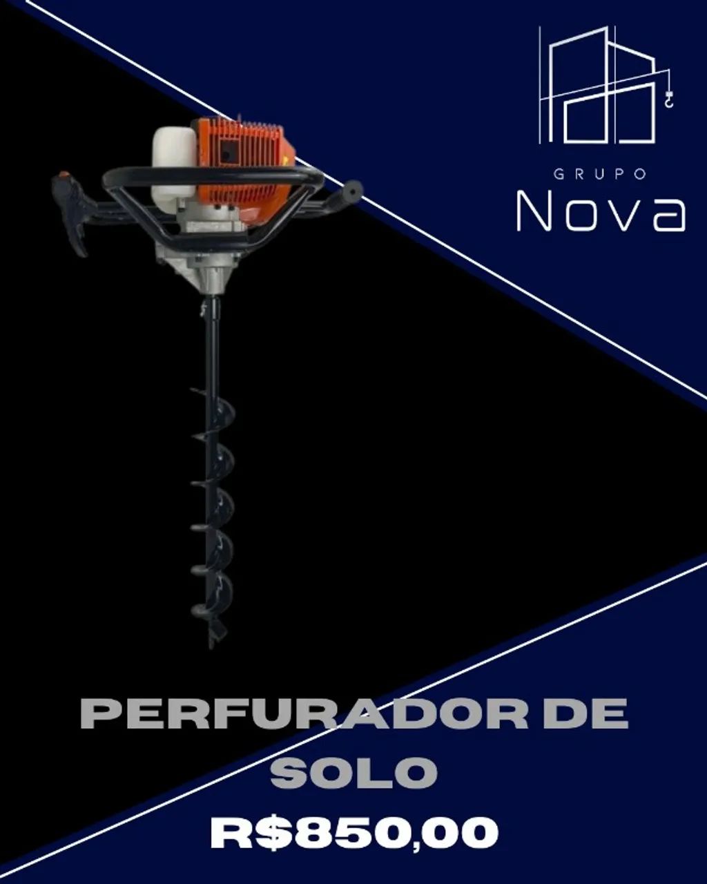 PERFURADOR DE SOLO - Ferramentas de Construção - Setor Industrial ...