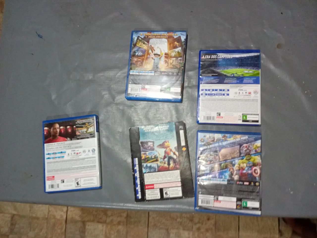 Jogos de PS4 USADOS FIFA 19 FIFA 17 RATCHET CLANK LEGO VINGADORES LEGO ...