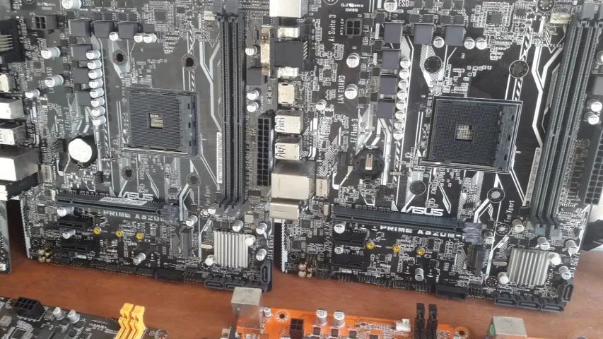 13 placas mãe com defeito AM4, H510, H310, H110, H61 (leia o anuncio ...