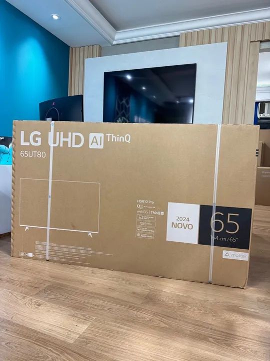 Smart TV 4K 65 polegadas LG UHD 65UT8050 Processador A5 Ger7 Nova - TVs ...