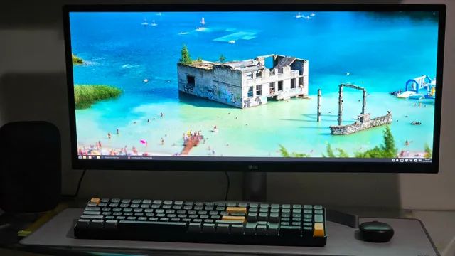 "monitor pc full hd" no Brasil