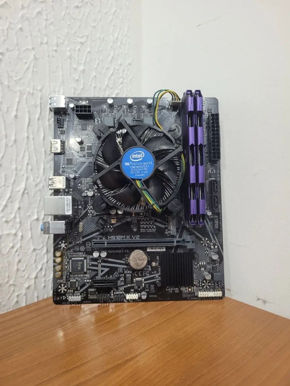 Kit Processador Intel Core I5 11400F + PLACA MÃE H510 + 16GB RAM DDR4 ...