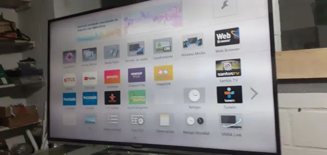 "tv led panasonic 40 polegadas" no Brasil