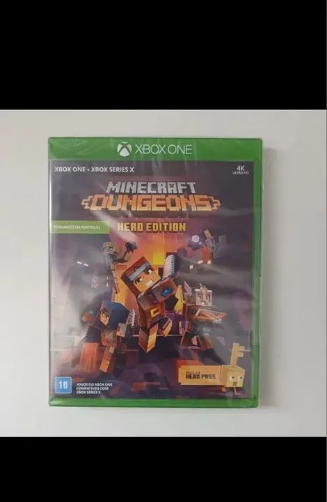 Minecraft Dungeons: Hero Edition - Xbox One - Jogos de Vídeo Game ...