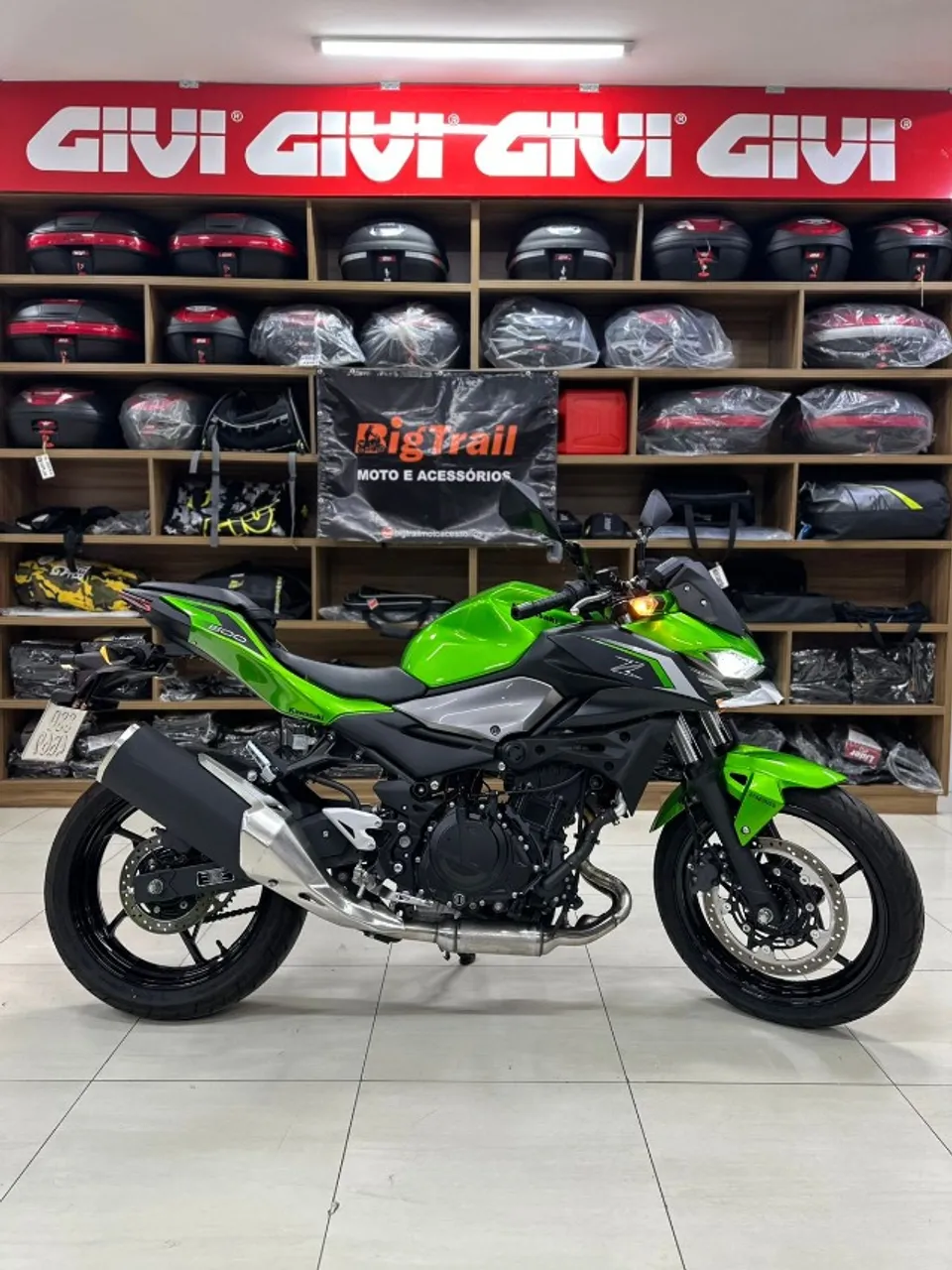 Motos KAWASAKI Z 500 no Brasil