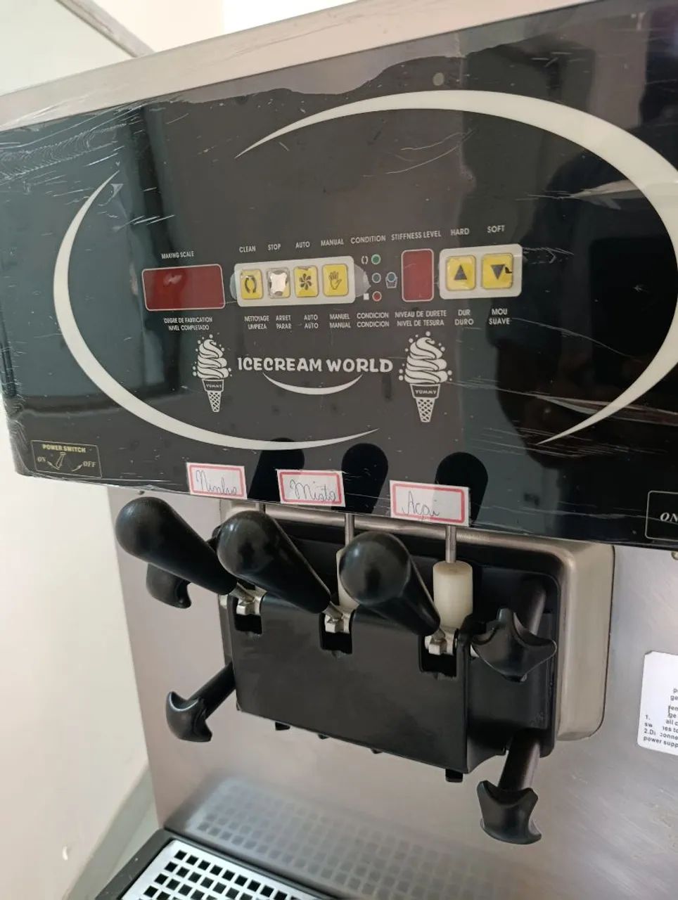 Máquina de Sorvete Expresso Logrosoft 3 Sabores - Equipamentos Para Comércio - Barão de Cocais ...