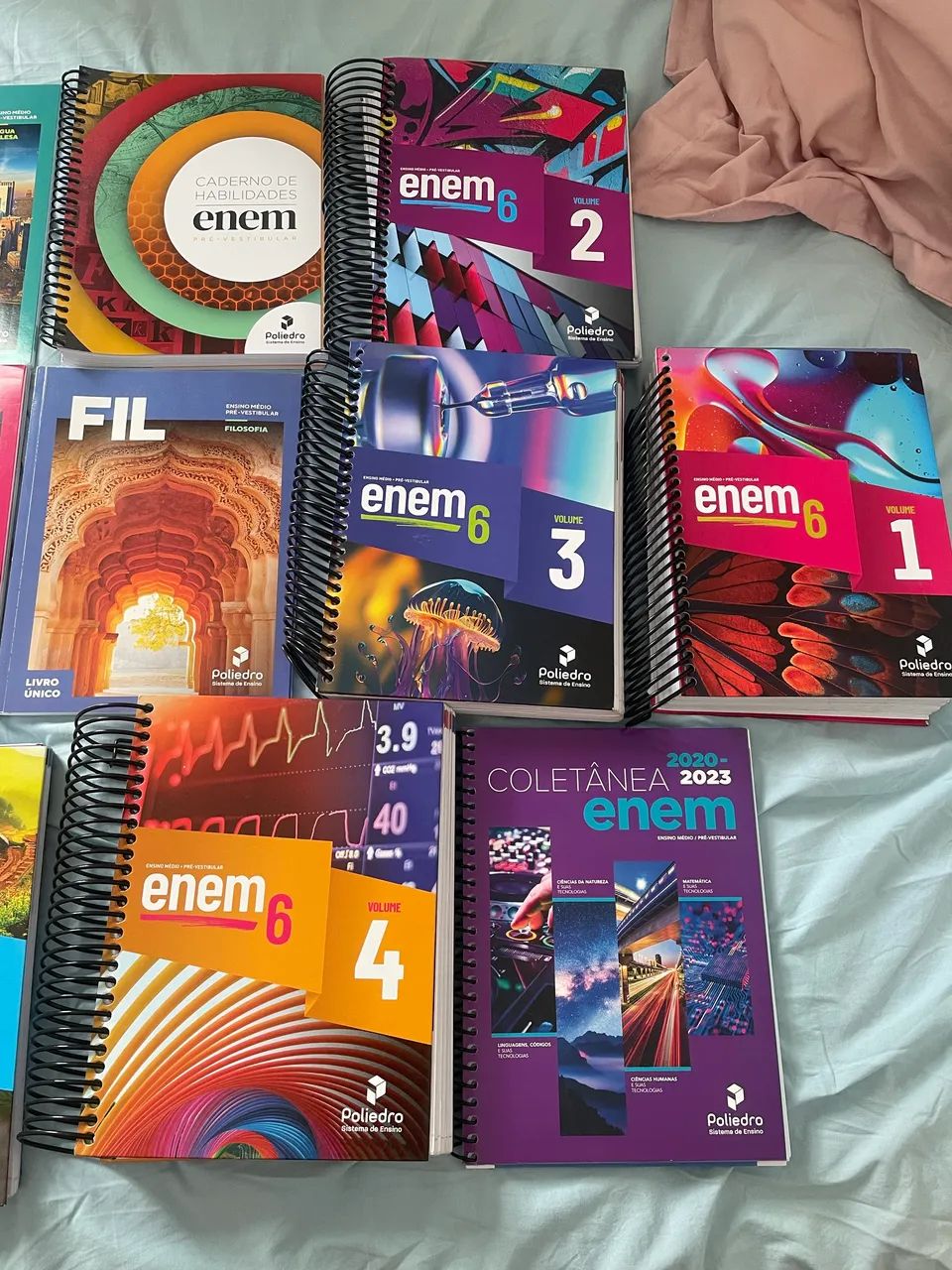 Módulos e Livros Poliedro Terceiro Médio e Material ENEM e FUVEST ...