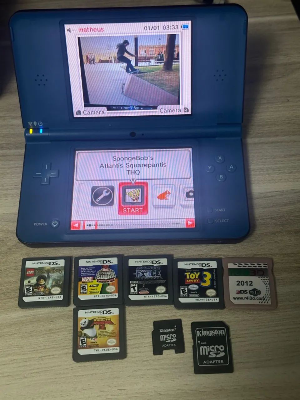 Nintendo Ds XL com R4 - Consoles de Vídeo Game - Lauzane Paulista, São ...